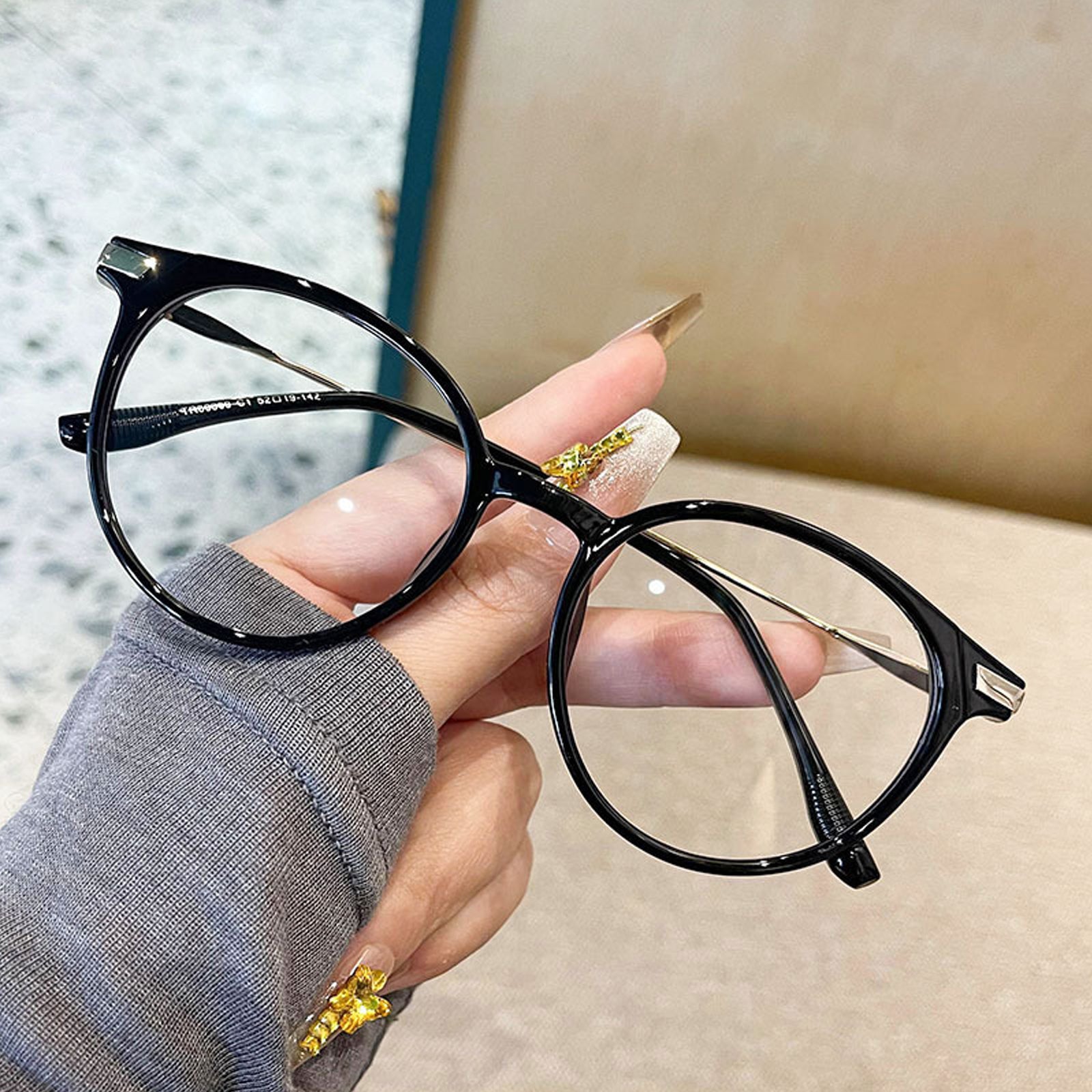 Rebel-B Round Eyeglasses - Sllac