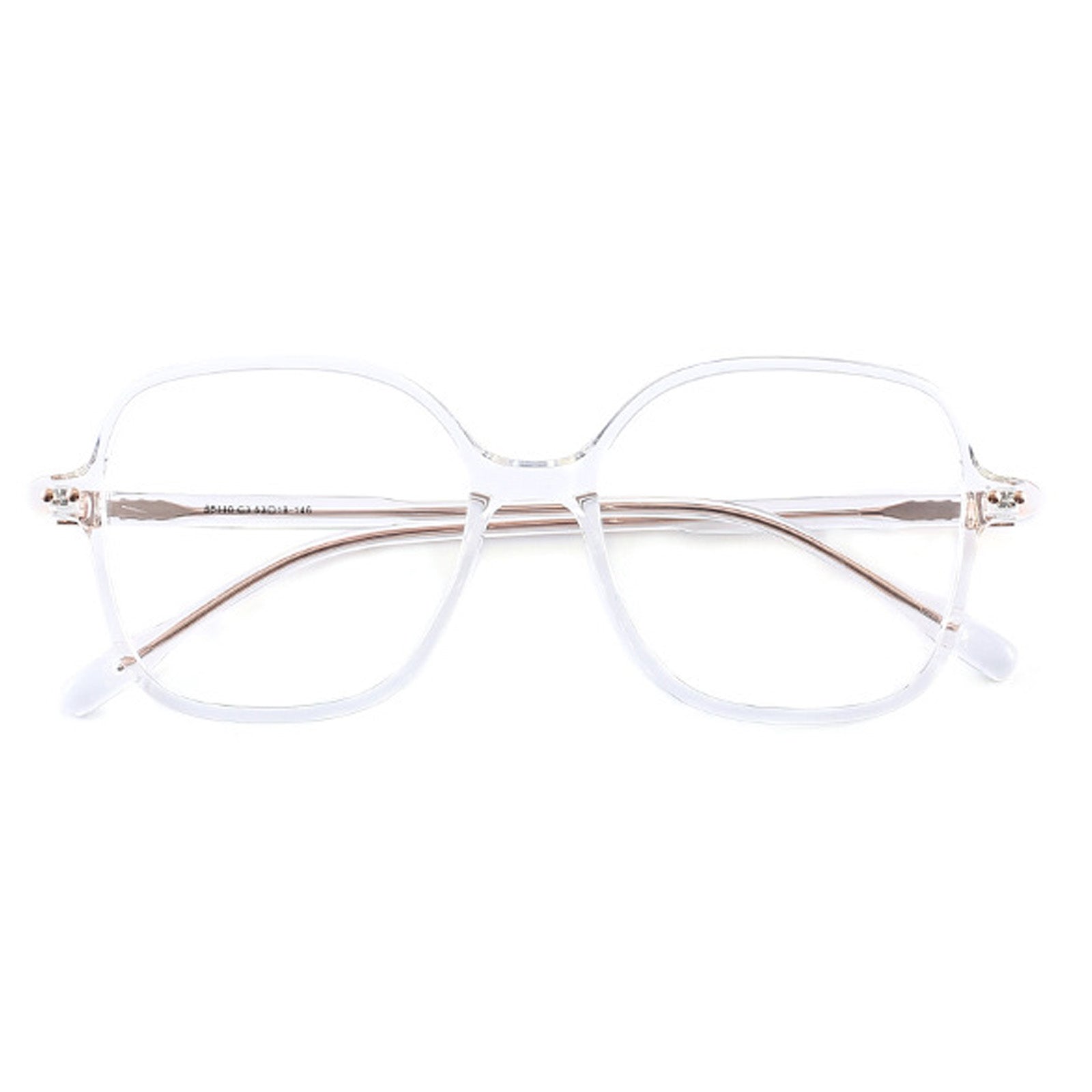 Garfield Square Eyeglasses in Black - Sllac