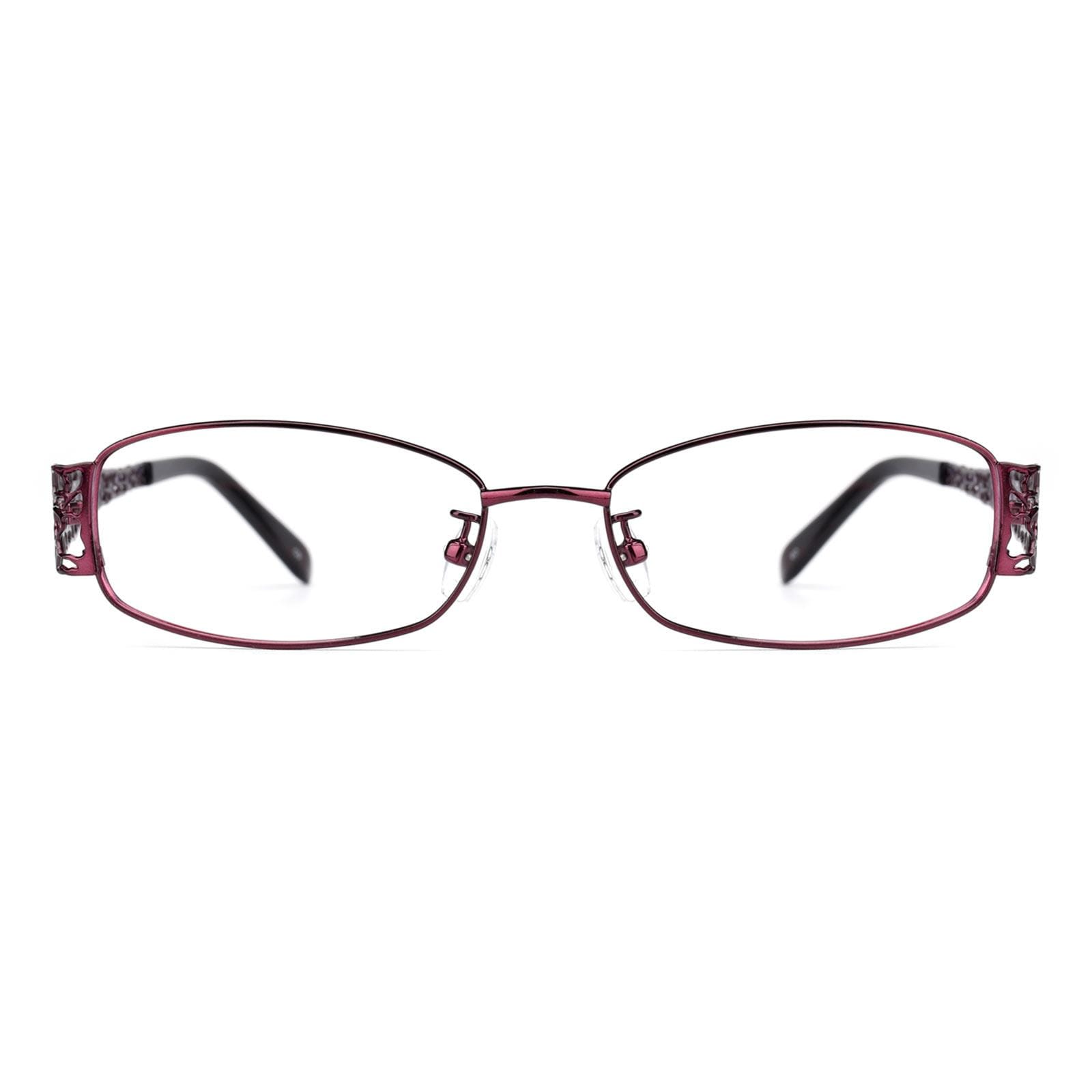 Spider Oval Eyeglasses in Black - Sllac