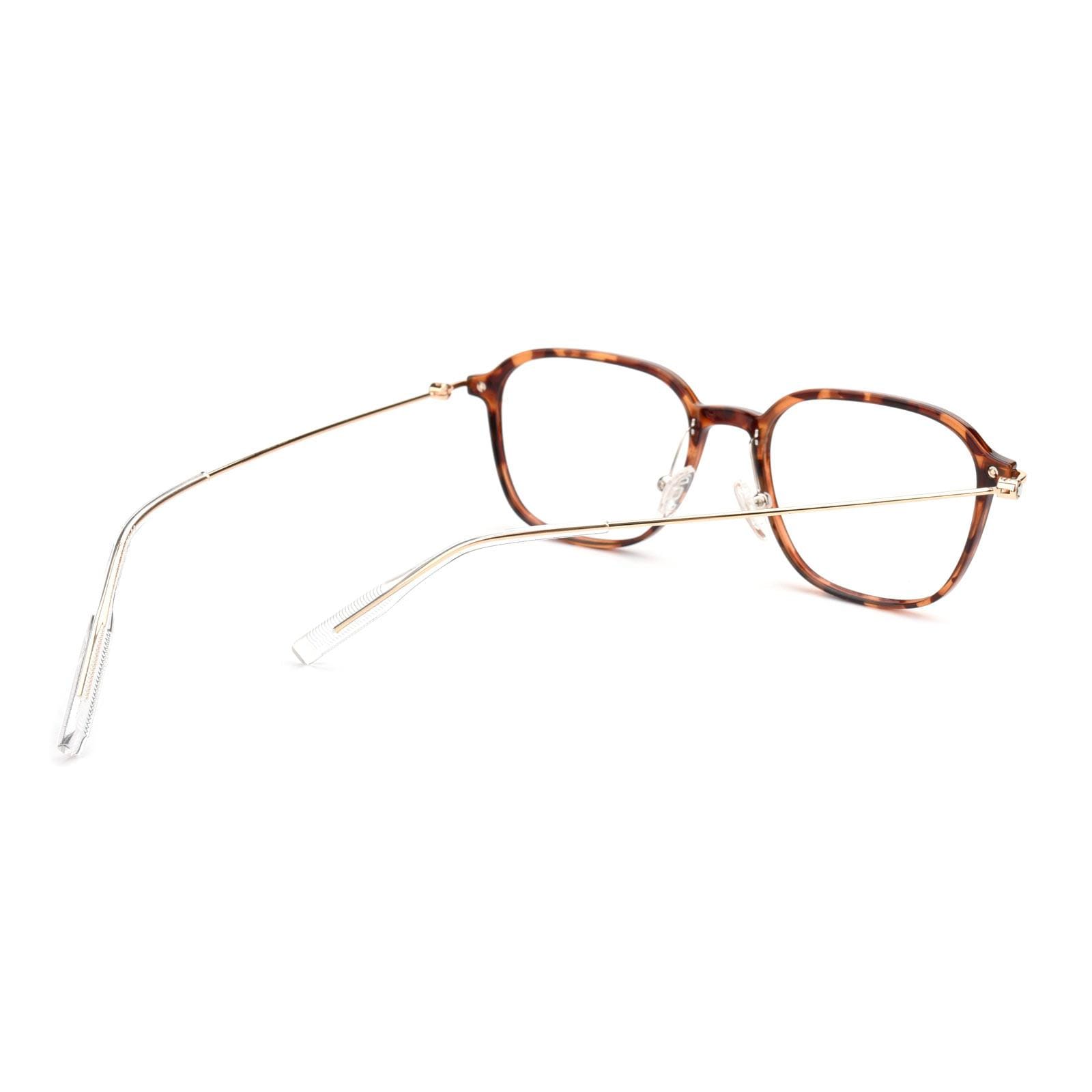 Daisy Square Eyeglasses In Black Sllac
