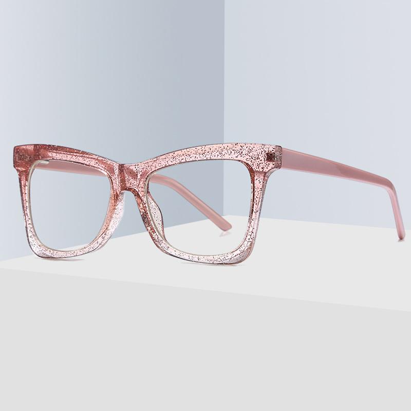 Mae Cat Eyeglasses In Translucent Sllac