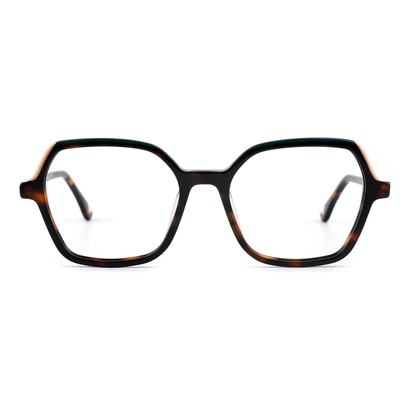 Riley Square Eyeglasses In Black Sllac