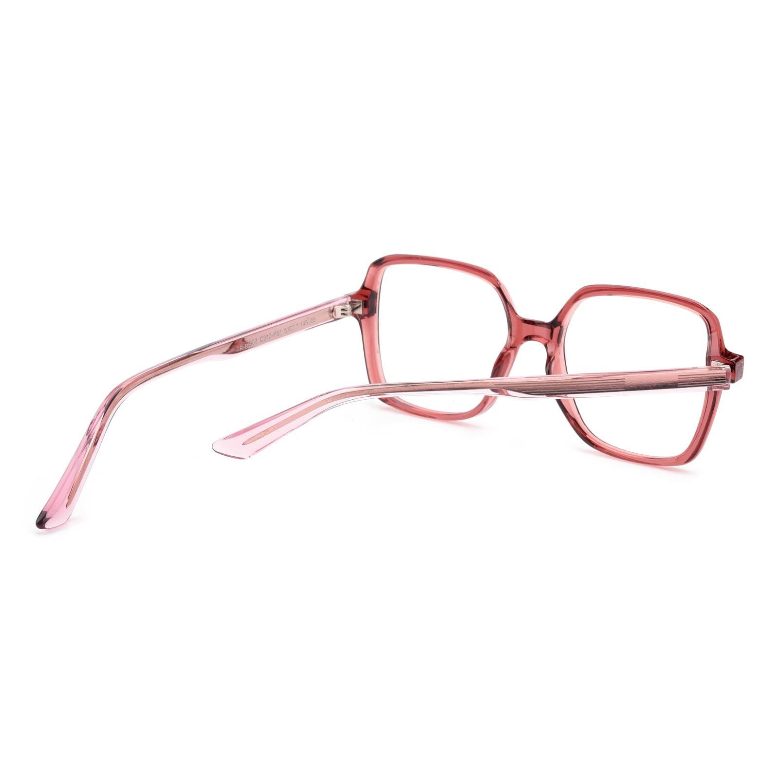 Reba Square Eyeglasses In Red Similar To Lou Glasses Sllac