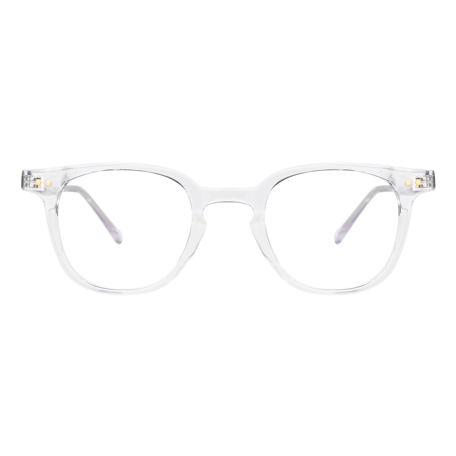 Flashback Square Eyeglasses In Black Sllac