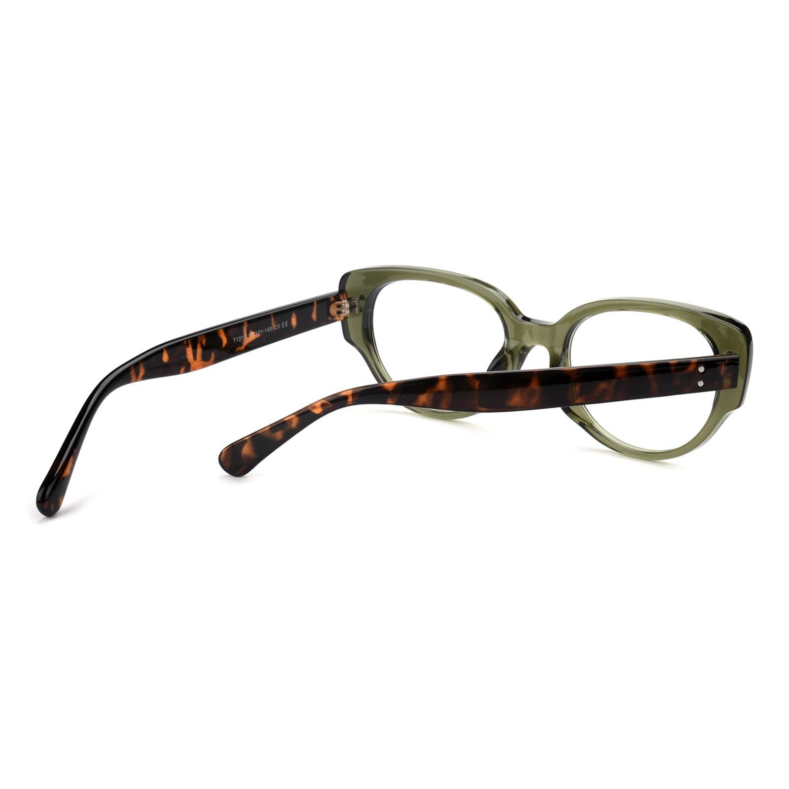 Elba Cat Eyeglasses in Black - Sllac