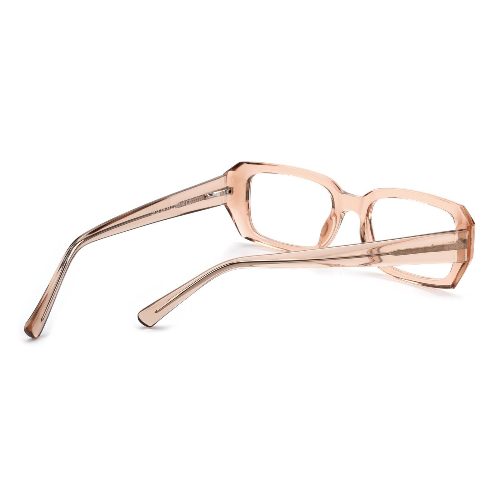 Nasira Rectangle Eyeglasses In Green Sllac