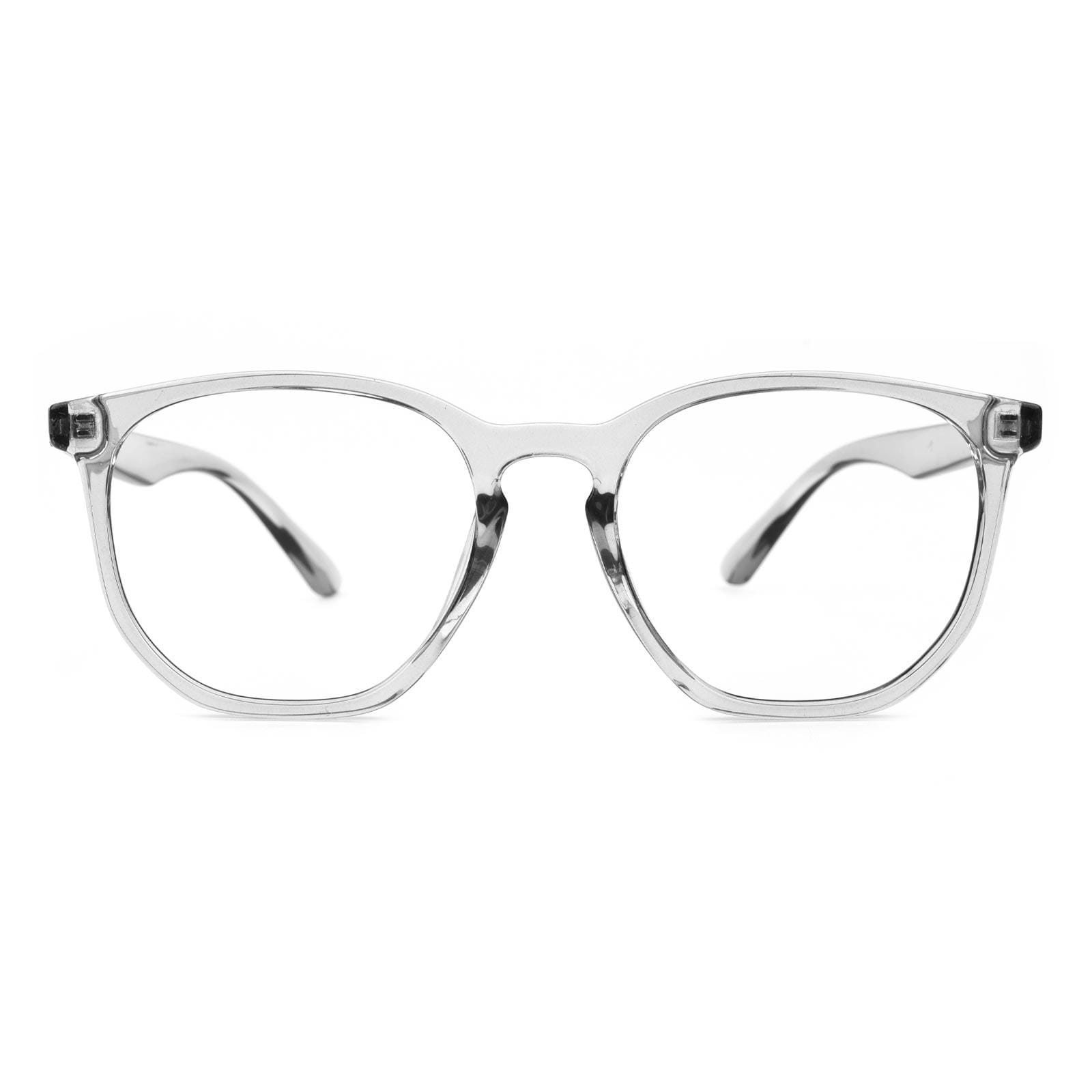 Claire Geometric Eyeglasses In Purple Sllac