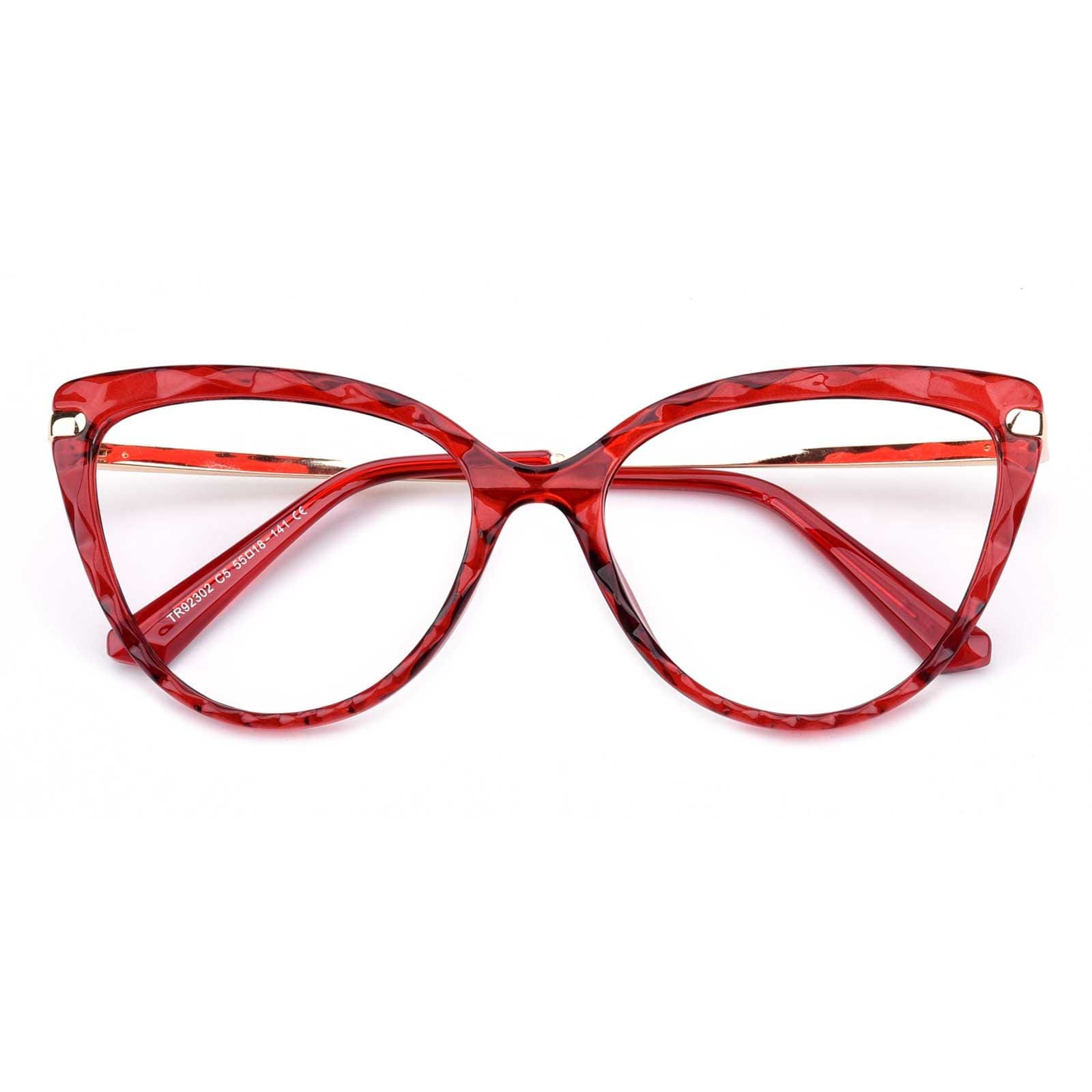 Truda Cat Eyeglasses In Leopard Sllac