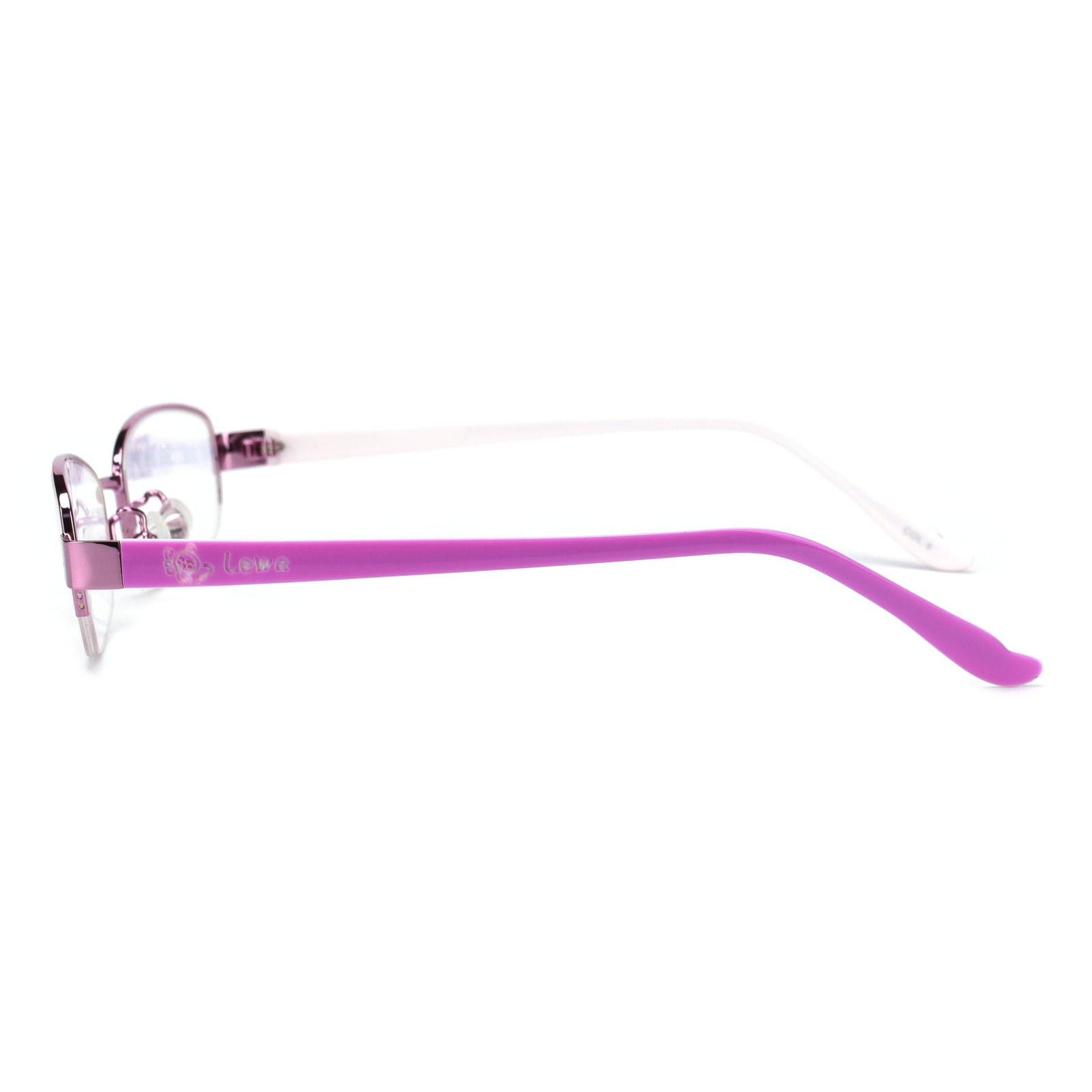 Clever Rectangle Eyeglasses in Pink - Sllac