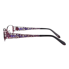 Spider Oval Eyeglasses in Black - Sllac
