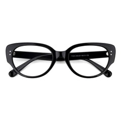 Elba Cat Eyeglasses in Black - Sllac