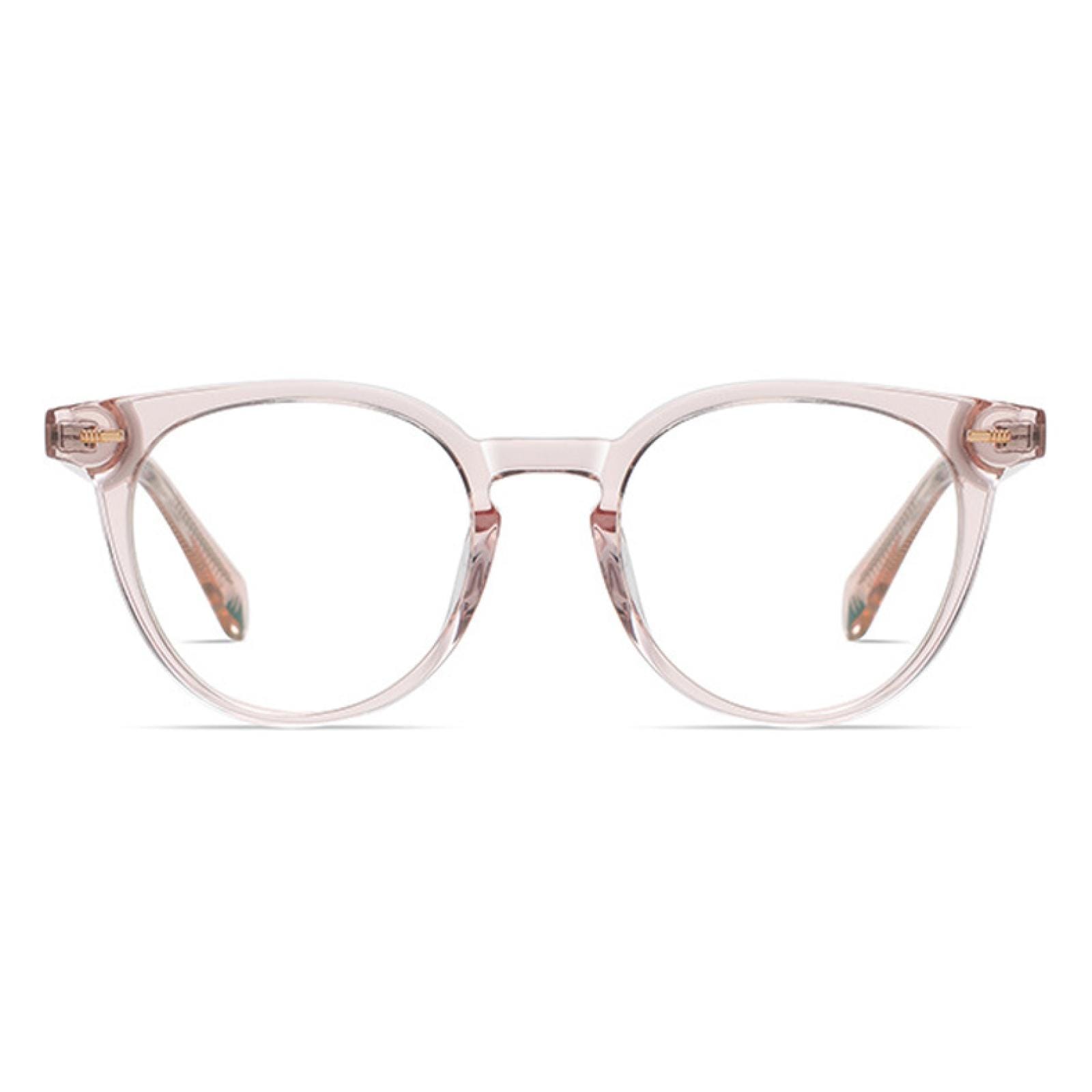 Riley Round Eyeglasses In Black Sllac