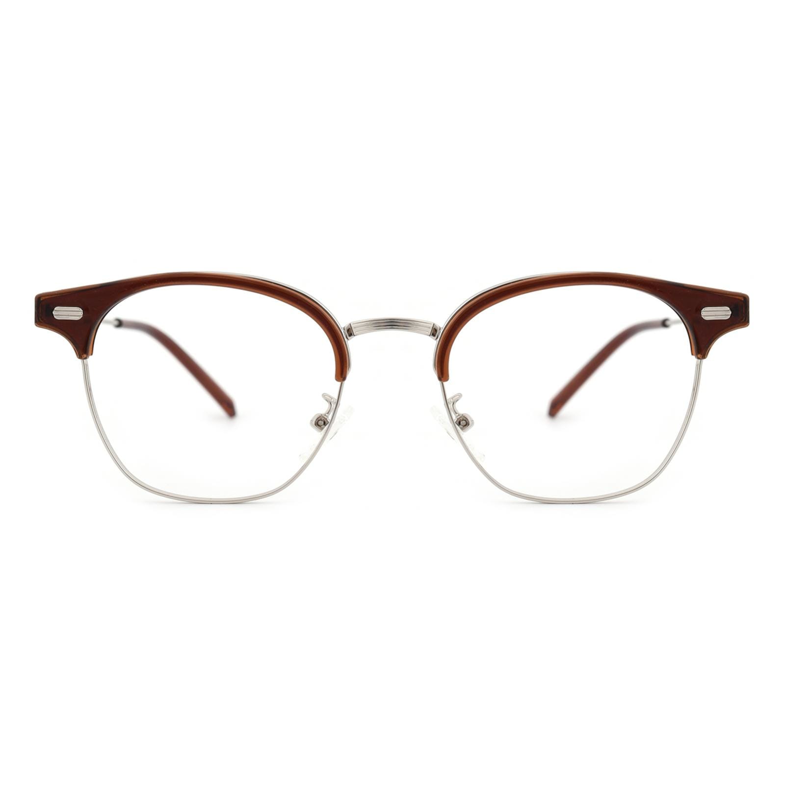Edrie Browline Eyeglasses in Brown - Sllac