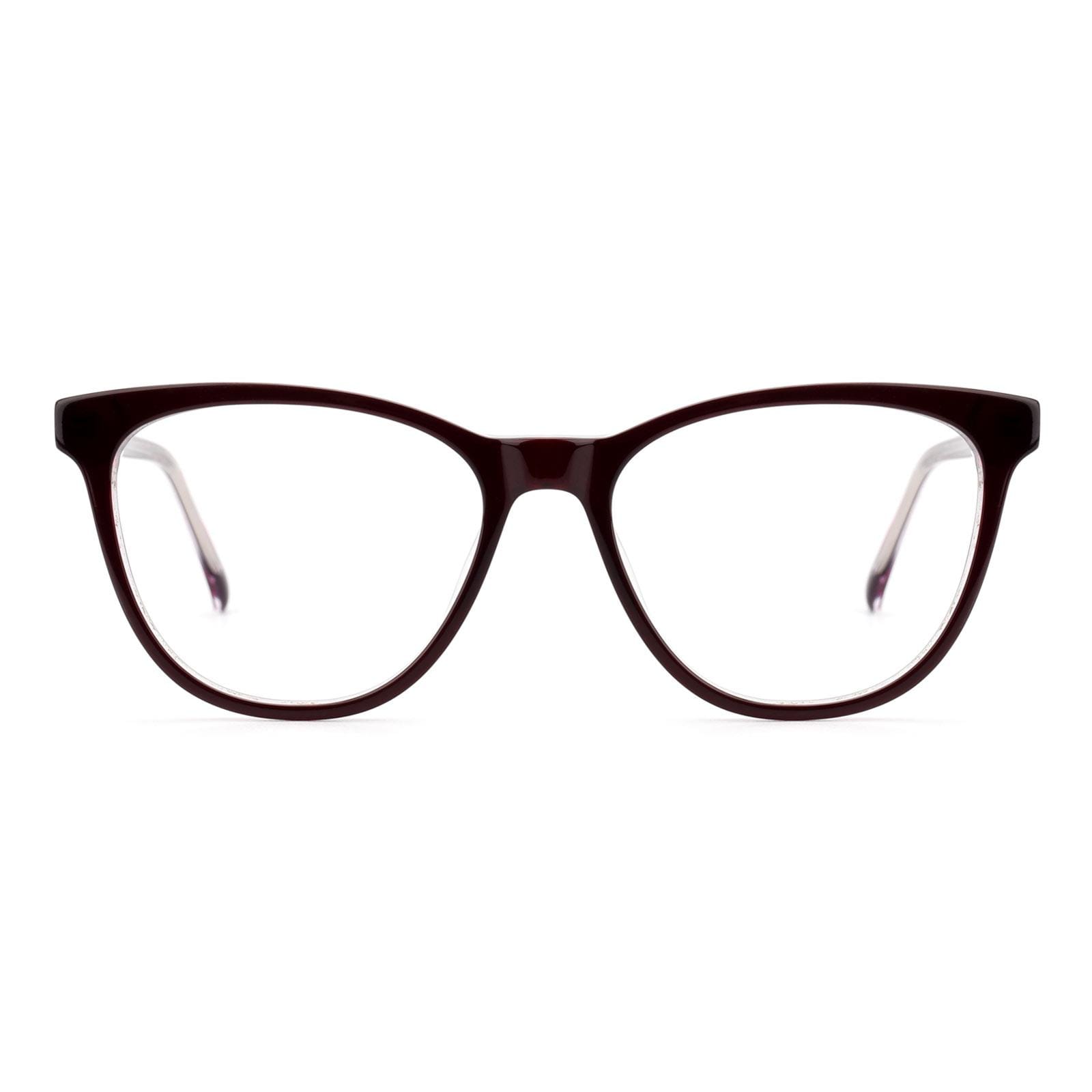 Patsy Cat Eyeglasses in Brown - Sllac