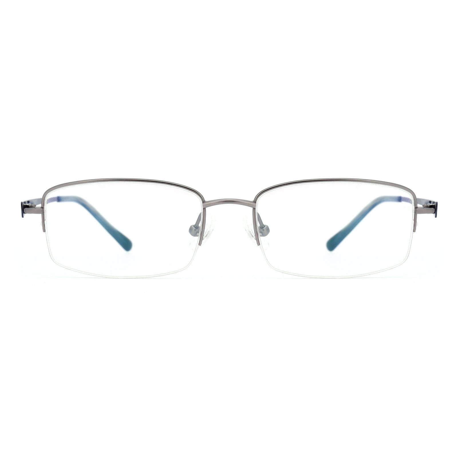Leave Rectangle Eyeglasses In Blue Sllac