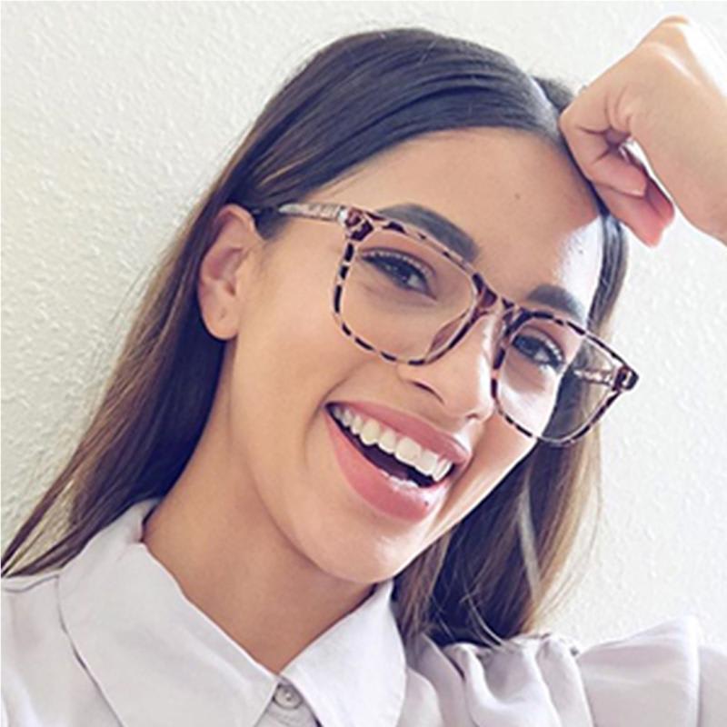 Abel Rectangle Eyeglasses in Gray - Sllac