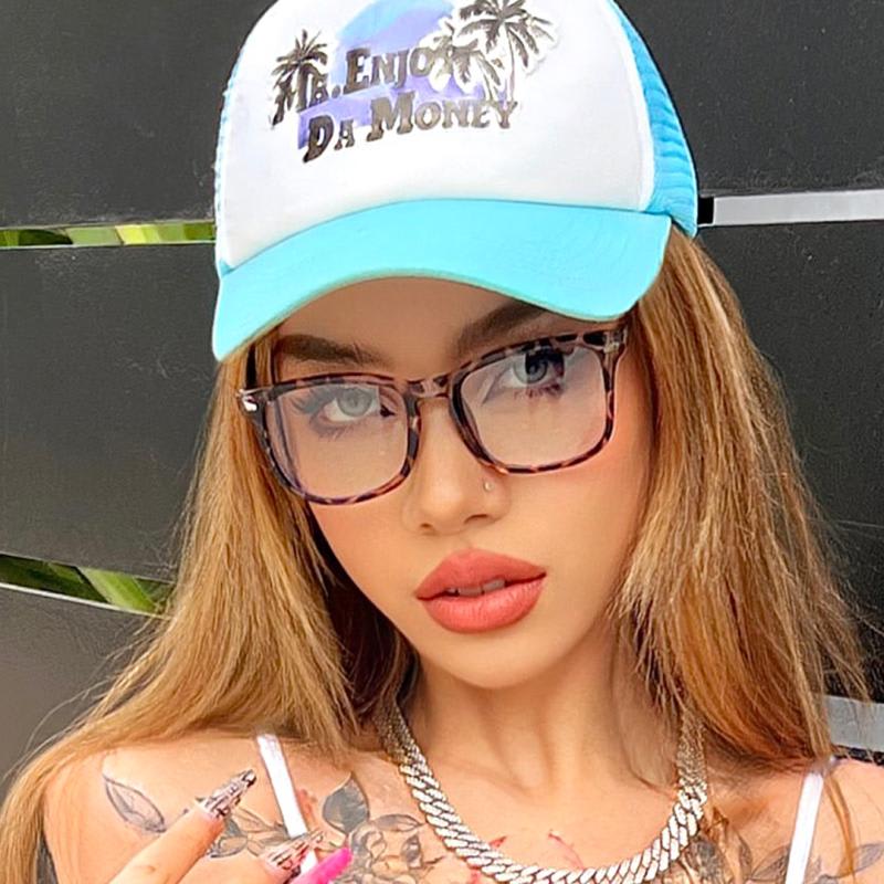 Abel Rectangle Eyeglasses in Gray - Sllac