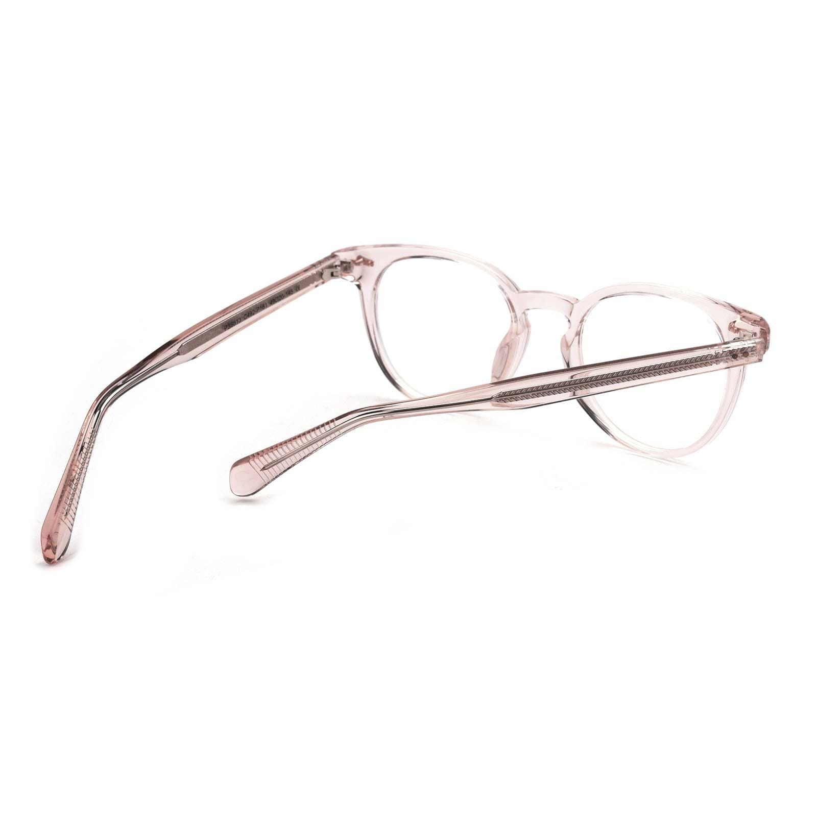 Riley Round Eyeglasses In Black Sllac