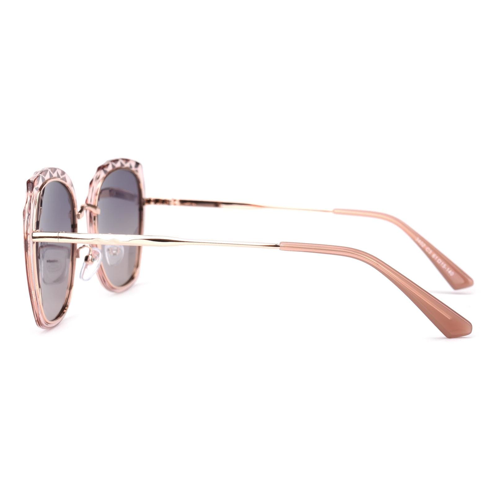 Superstar Square Sunglasses In Red Sllac