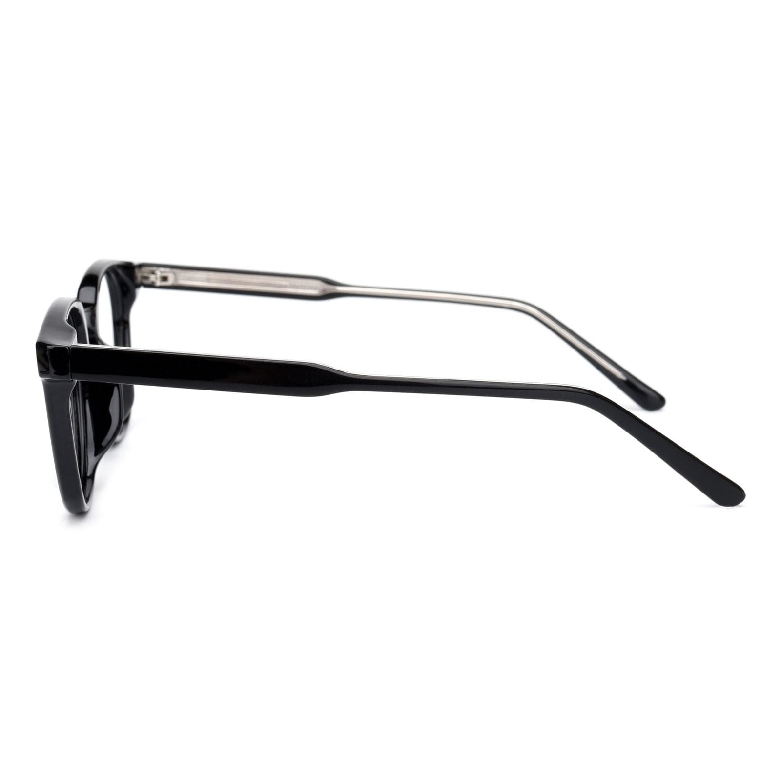 Flashback Square Eyeglasses In Black Sllac